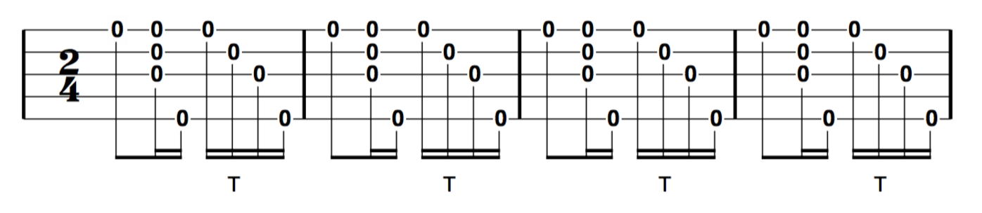 Drop Thumb Drills and Practice Tracks